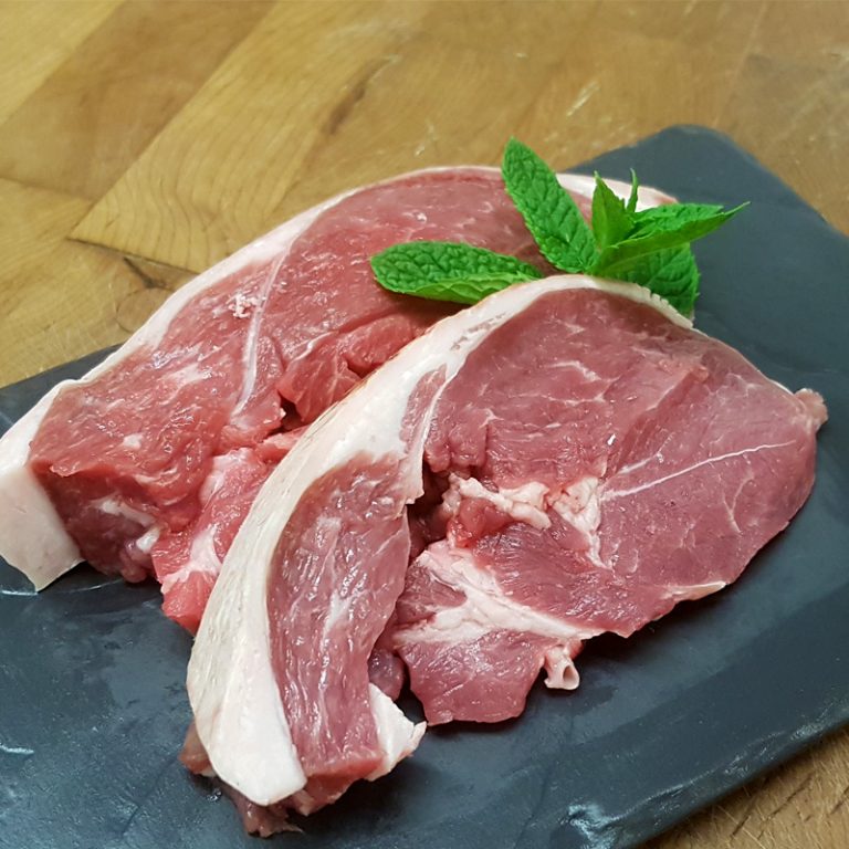 Lamb chump / leg Steak - Dartmoor Meat Box